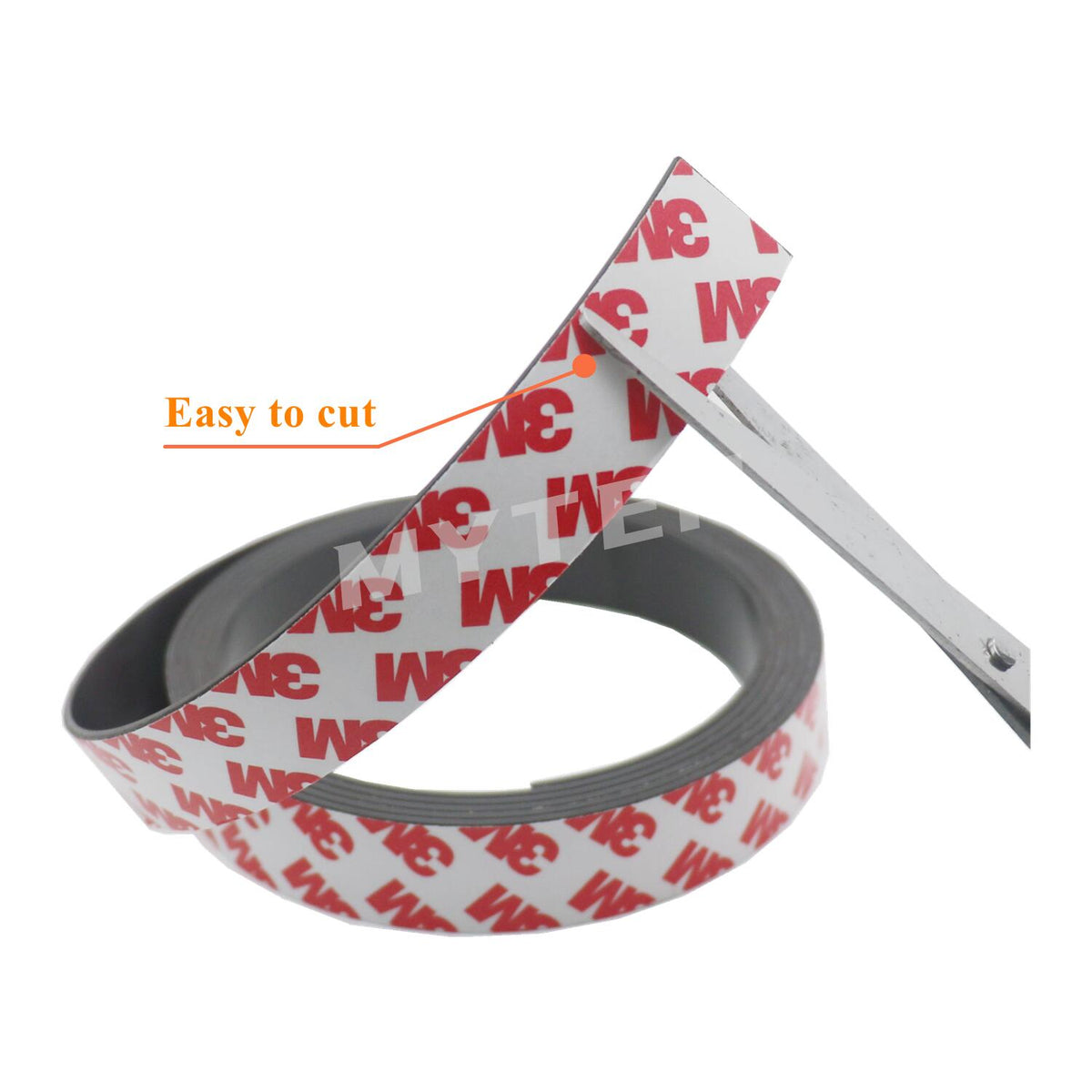 Self-Adhesive Rubber Magnet Strip Tape for AGV Magnetic Navigation Rob ...